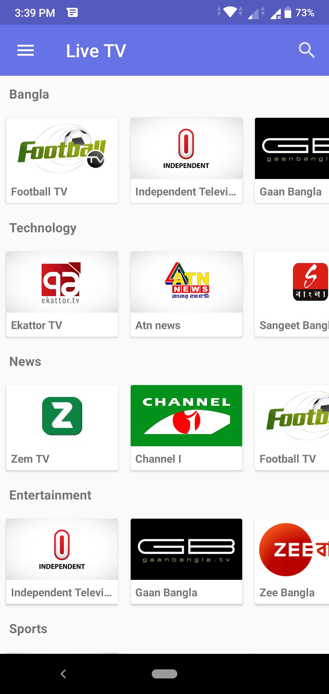 OXOO - Android Live TV & Movie Portal App with Subscription System