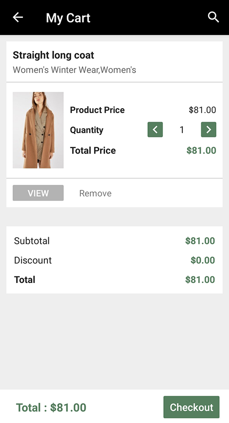 Android Ecommerce - Universal Android Ecommerce / Store Full Mobile App with Laravel CMS
