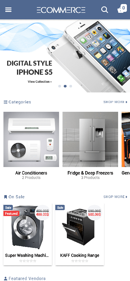 Ionic React Woocommerce - Universal Full Mobile App Solution for iOS & Android / Wordpress Plugins
