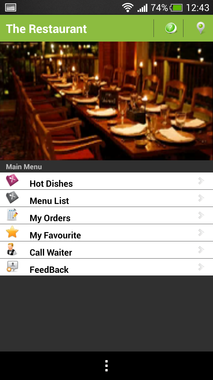 Restaurant Order Mobile App - Android & iOS