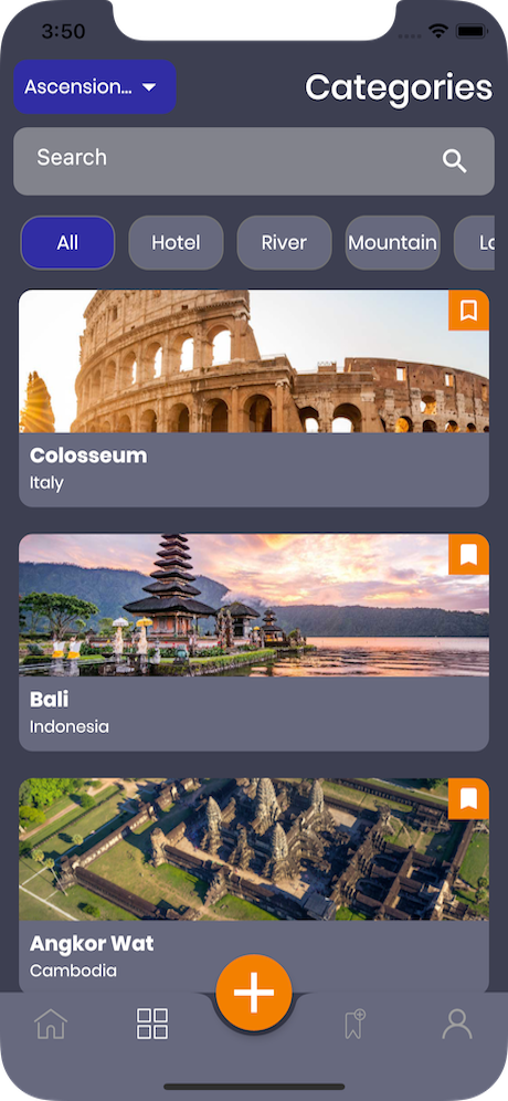 Flutter Govo Travel App in Flutter