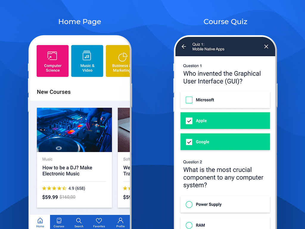 MasterStudy LMS Mobile App - Flutter iOS & Android